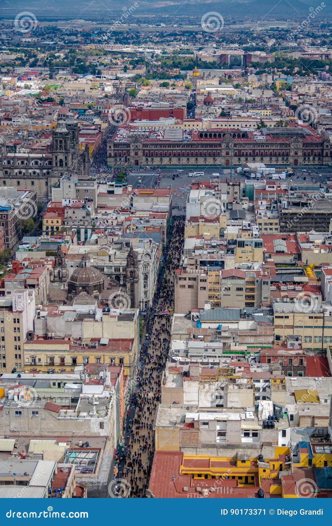 Aerial View of Mexico City - Mexico Editorial Photo - Image of ...