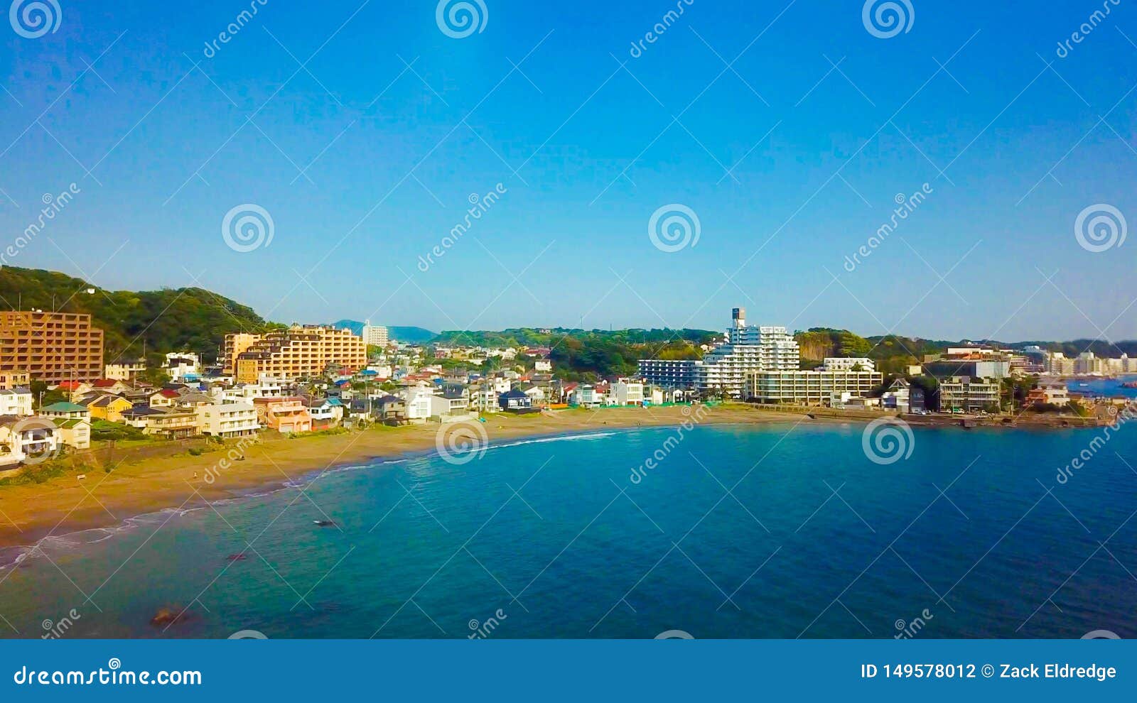 Aerial view of Japan beach stock photo. Image of japan - 149578012