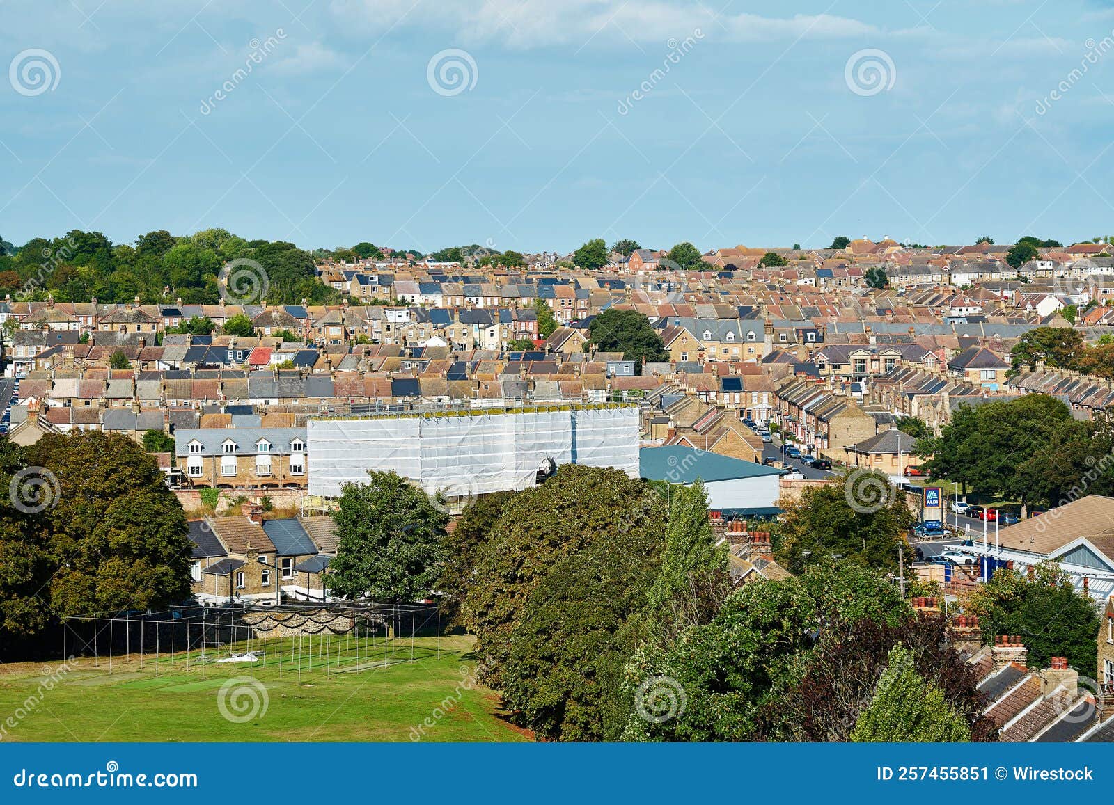 Aerial View of Modern Buildings in Ramsgate, Kent, UK Editorial Photo ...