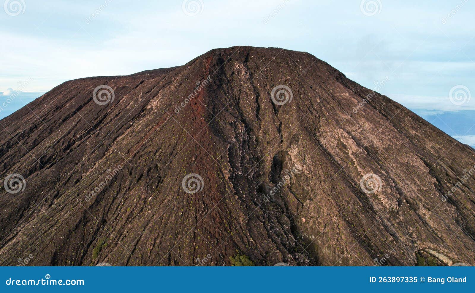 Aerial View of Mount Slamet or Gunung Slamet is an Active Stratovolcano ... Aerial View of Mount Slamet or Gunung Slamet is an Active Stratovolcano ...