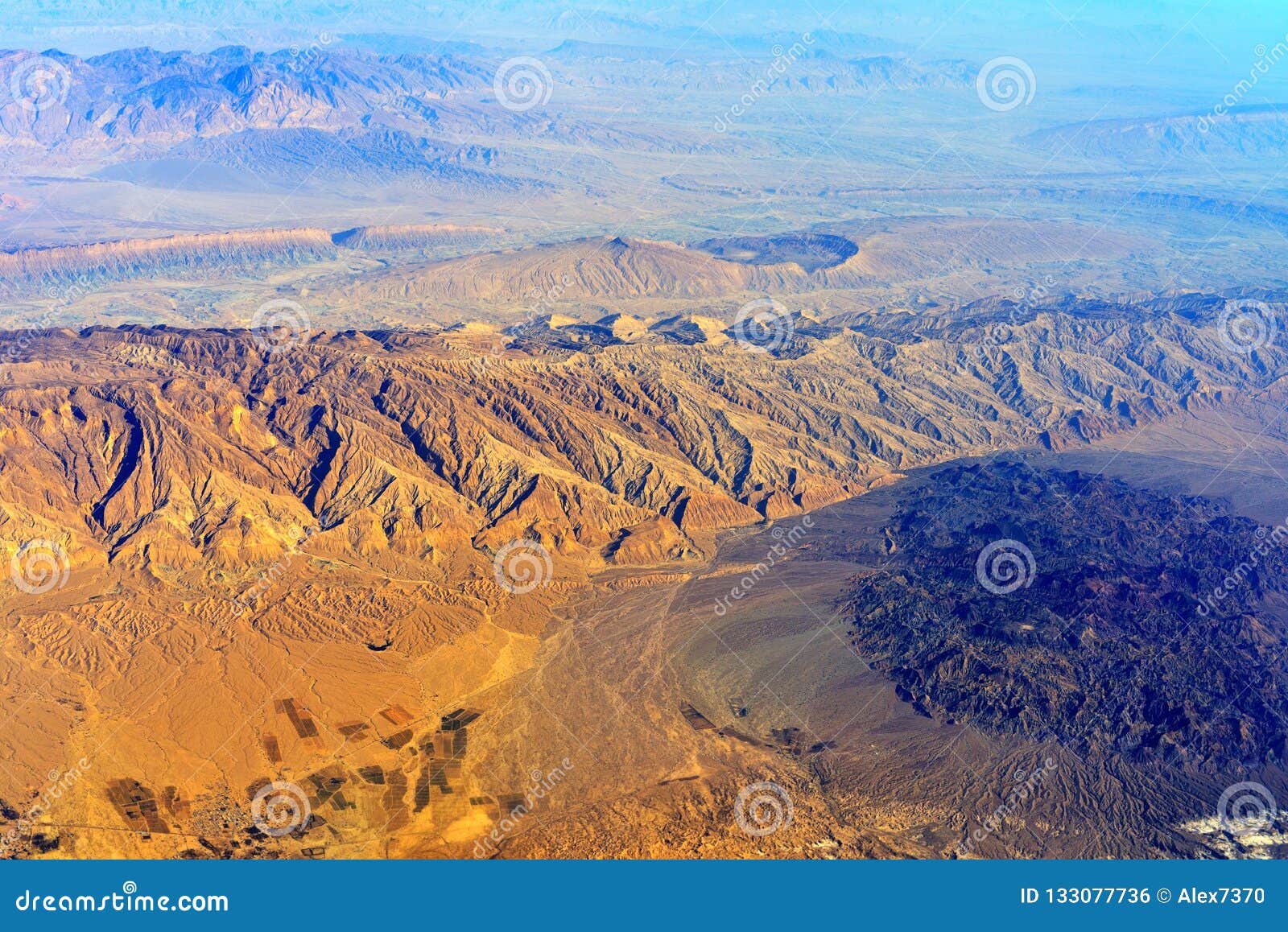 Aerial View of Mountains in Iran Stock Photo - Image of background ...