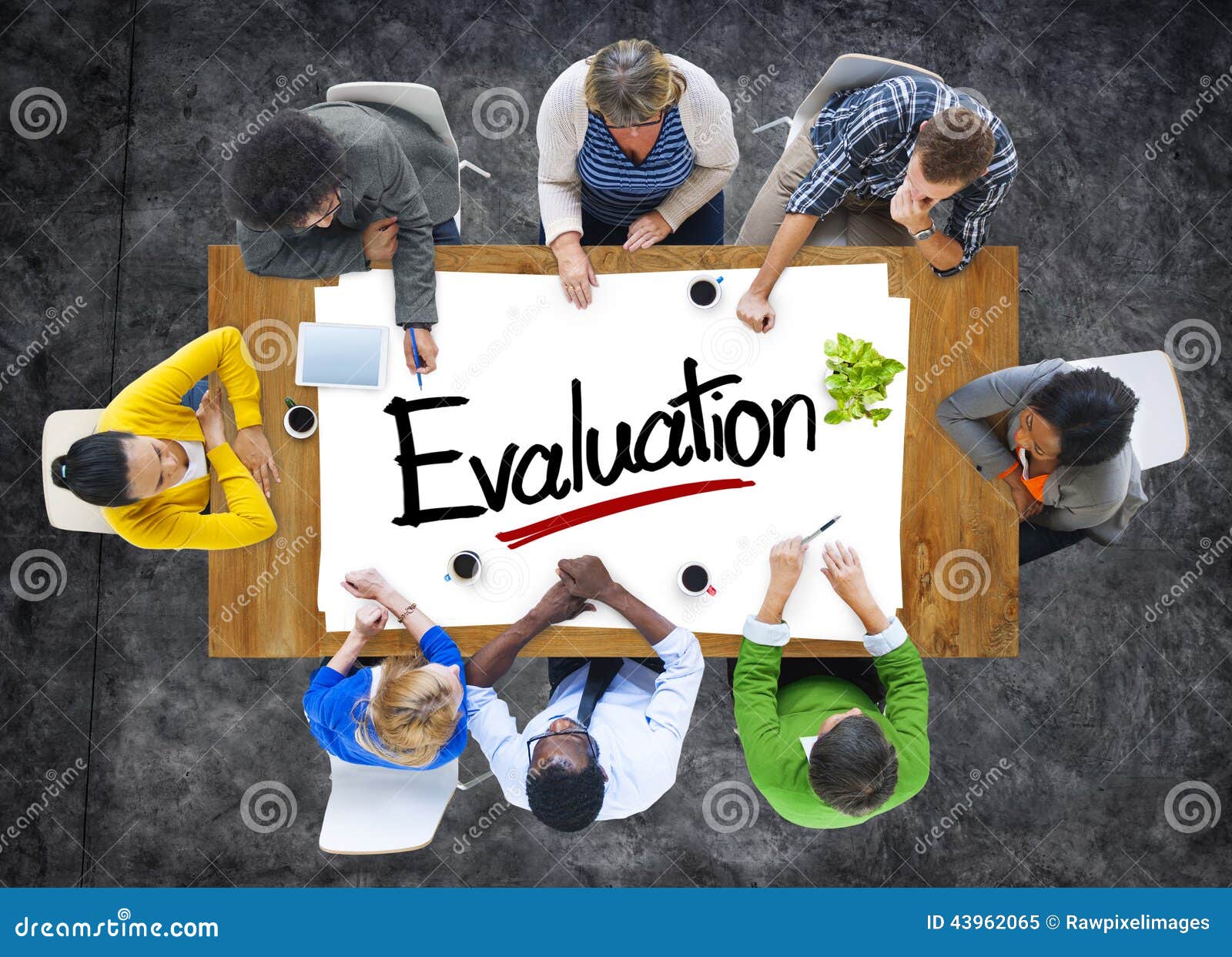 Aerial View of Multiethnic Group with Evaluation Concept Stock Image ... Aerial View of Multiethnic Group with Evaluation Concept Stock Image ...