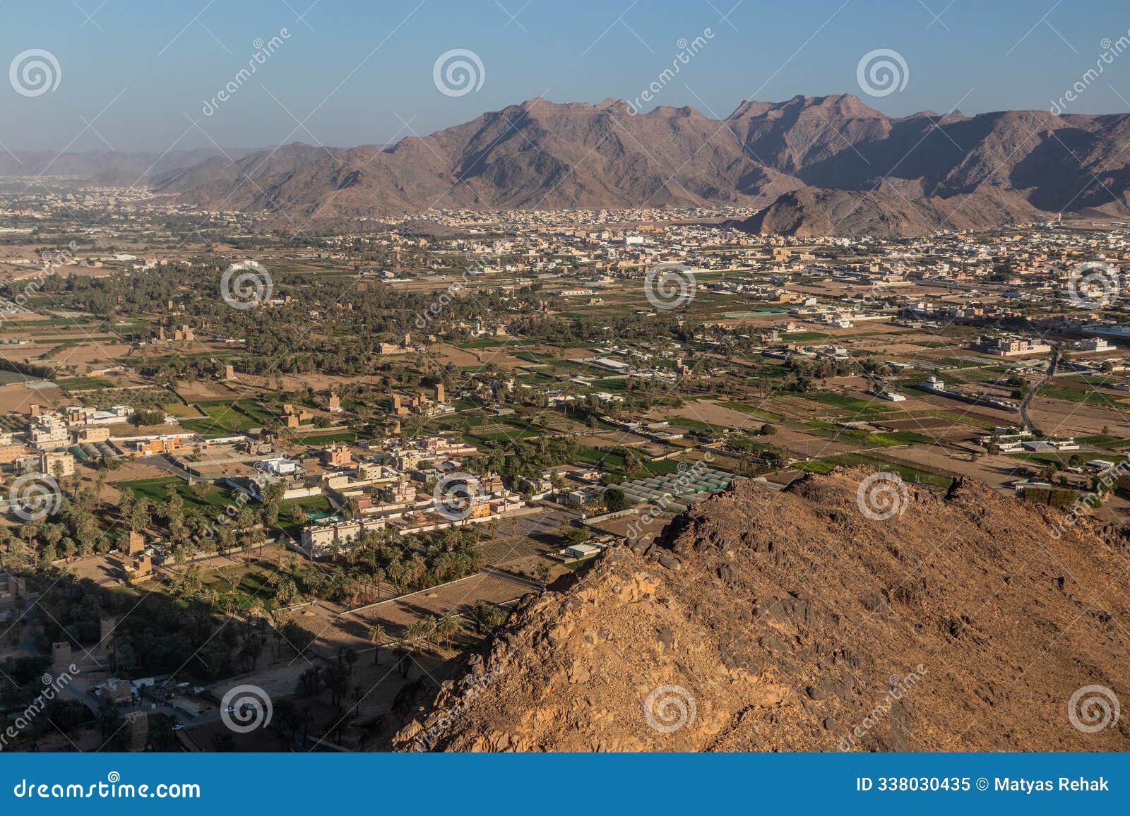 Aerial View of Najran, Saudi Arab Stock Image - Image of landmark, city ...