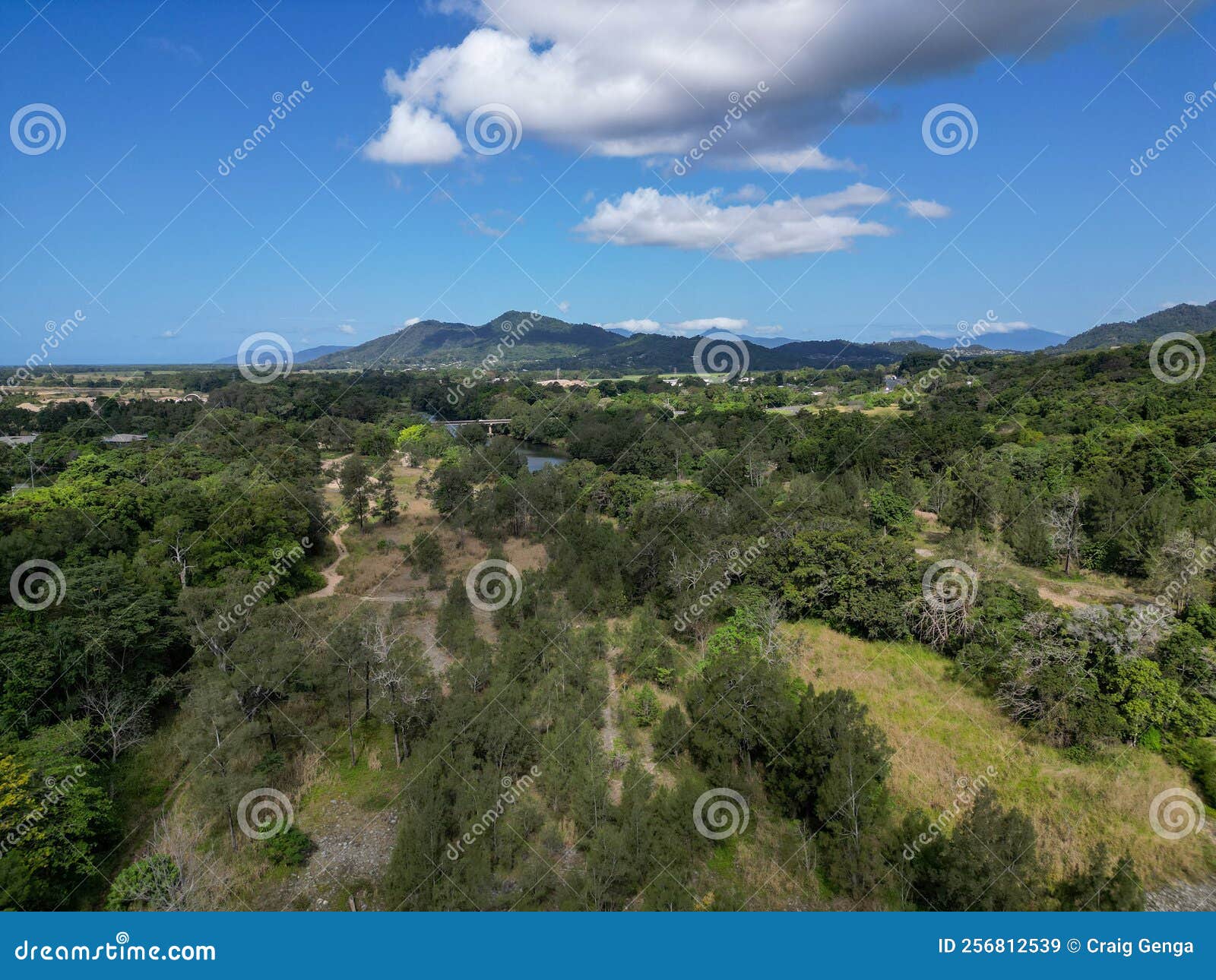 Aerial View of Nature, Rivers and Mountains Stock Image - Image of ...