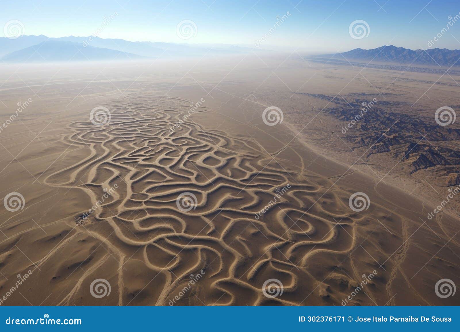 Aerial View of the Nazca Lines Ancient Geoglyphs Stock Illustration ...
