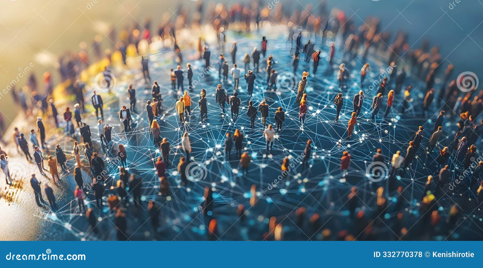 People Human Network Connections Stock Photo - Image of network, crowd ...