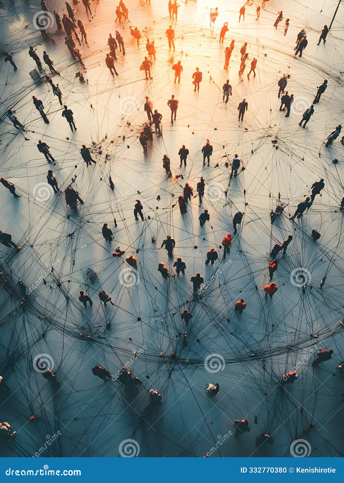 People Human Network Connections Stock Photo - Image of interconnected ...