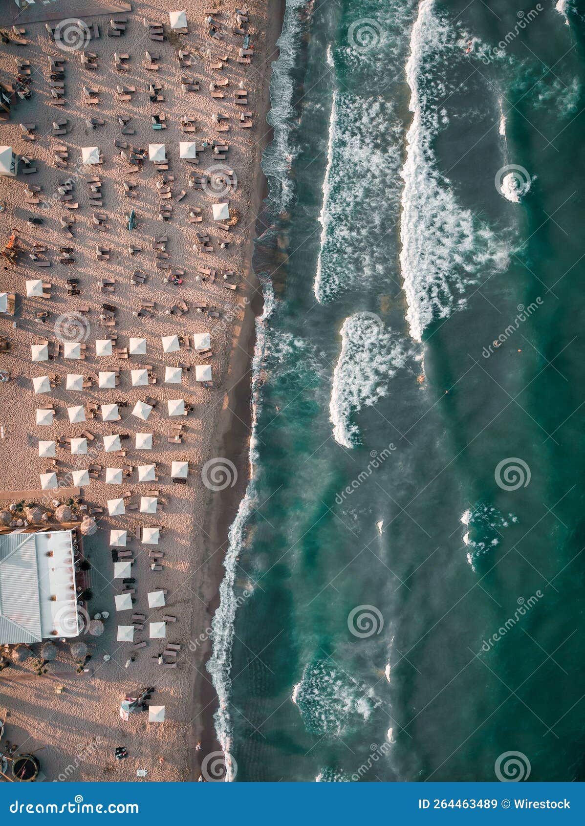 Aerial View of Obzor Beach, Bulgaria. Editorial Stock Image - Image of ...