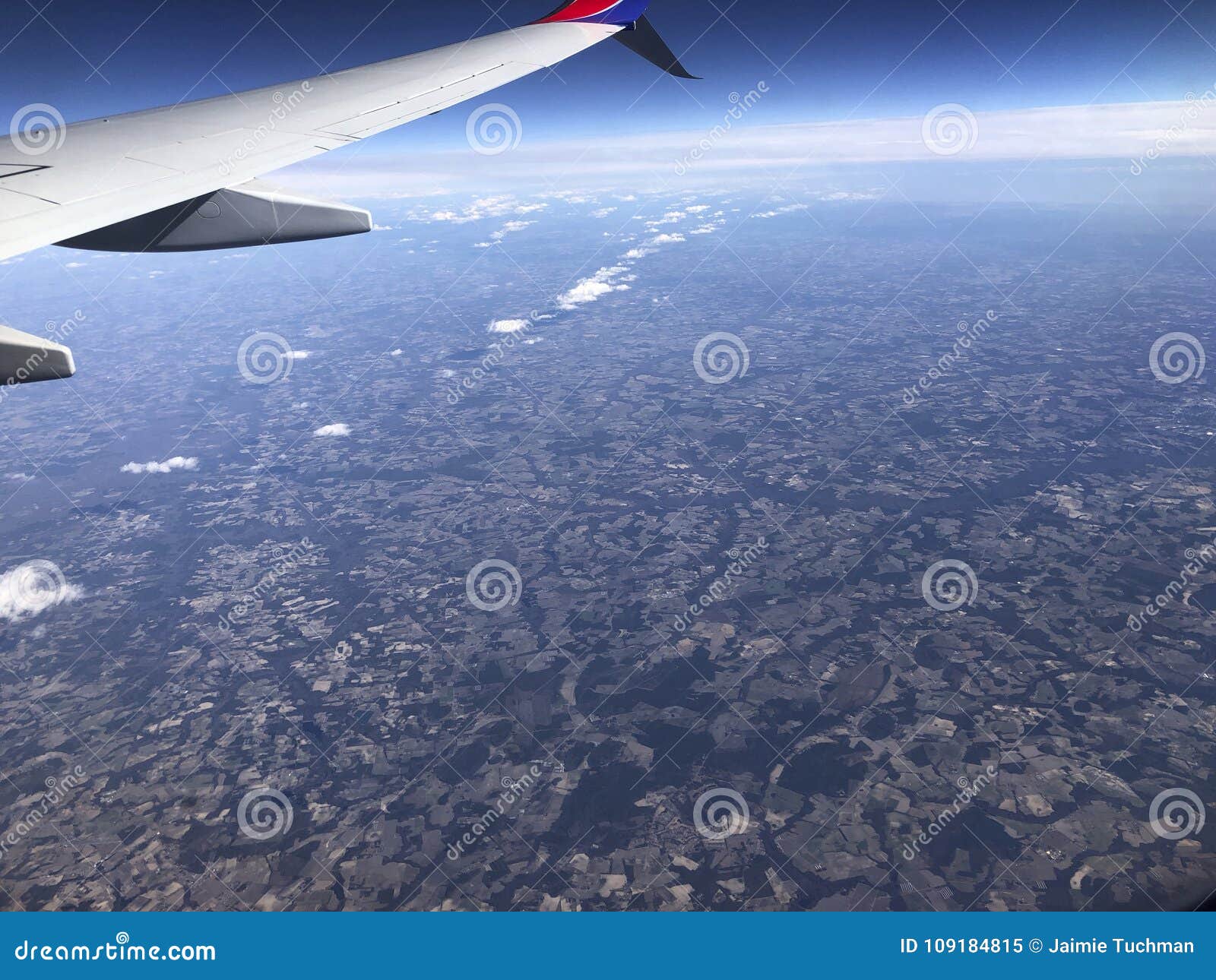 Flying over Florida stock image. Image of areal, atlantic - 109184815