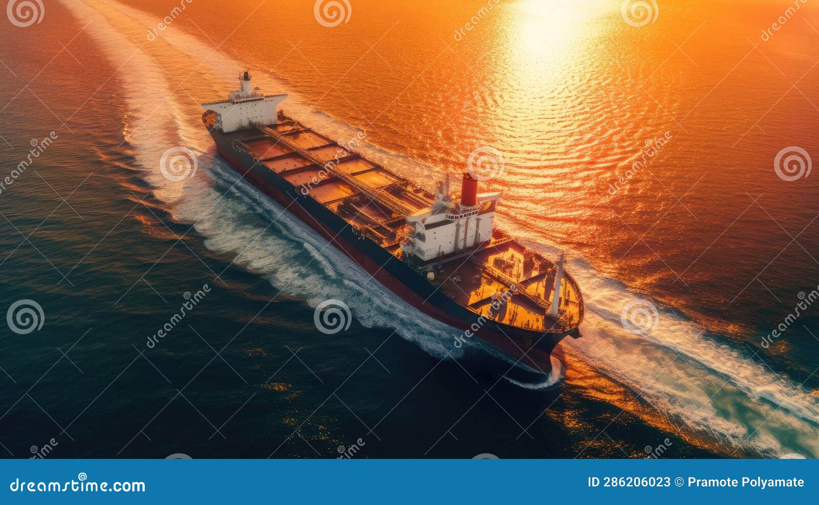 Aerial View of Oil Tanker, Gas Tanker in the High Sea. Generative Ai ... Aerial View of Oil Tanker, Gas Tanker in the High Sea. Generative Ai ...