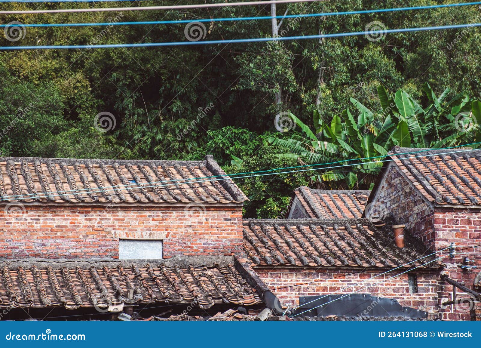 Aerial View of Old Building Roofs Stock Photo - Image of tourism ...