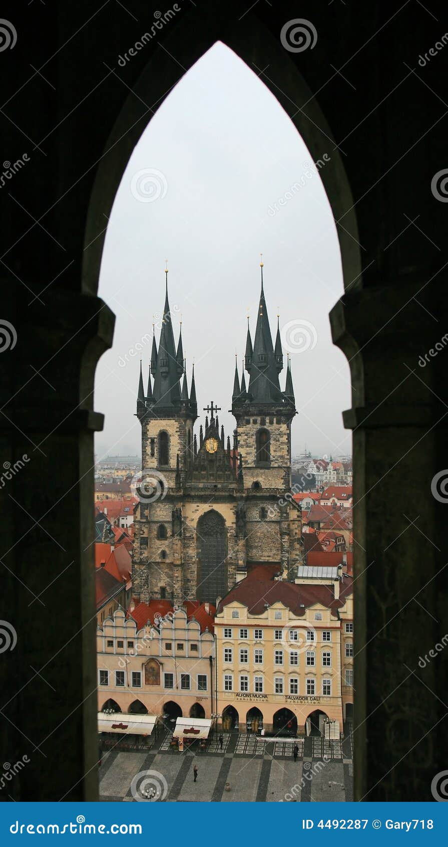 Aerial View Of Old Town Square Picture. Image: 4492287