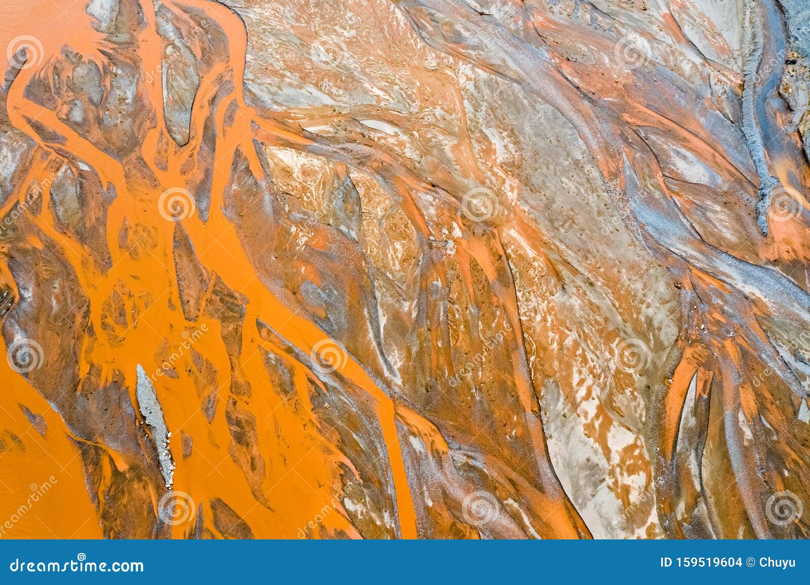 Orange Riverbed Texture Background Stock Photo - Image of pattern, river: 159519604