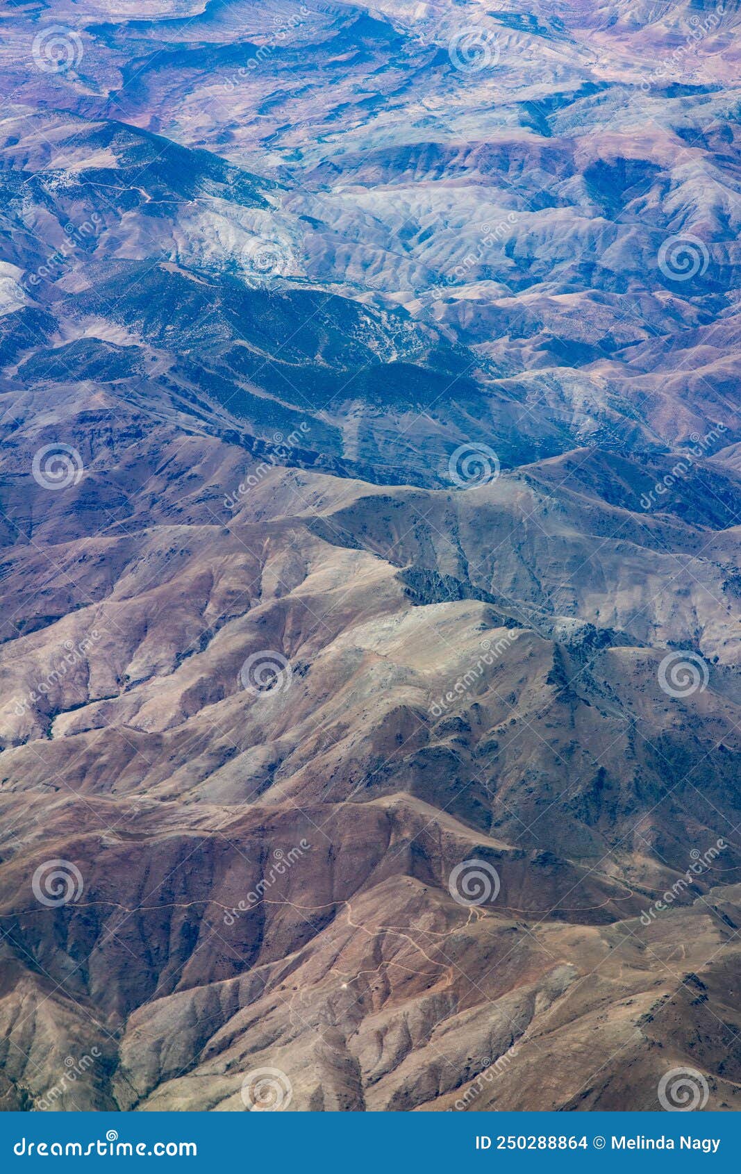Aerial View Over Atlas Mountain Morocco Stock Photo - Image of morocco ...