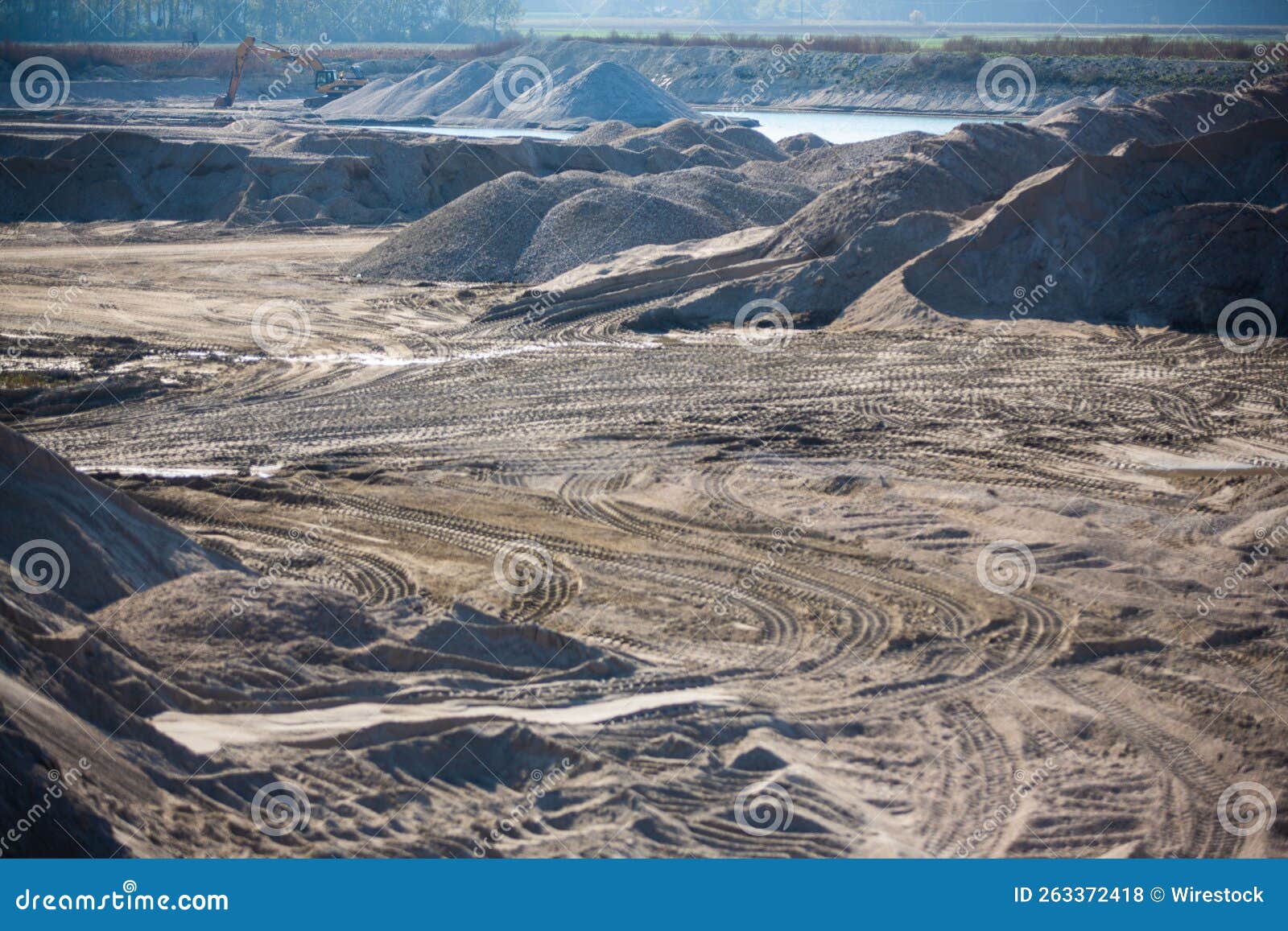 Aerial View of a Pebble Mine Work Site in Hungary Stock Photo - Image ... Aerial View of a Pebble Mine Work Site in Hungary Stock Photo - Image ...