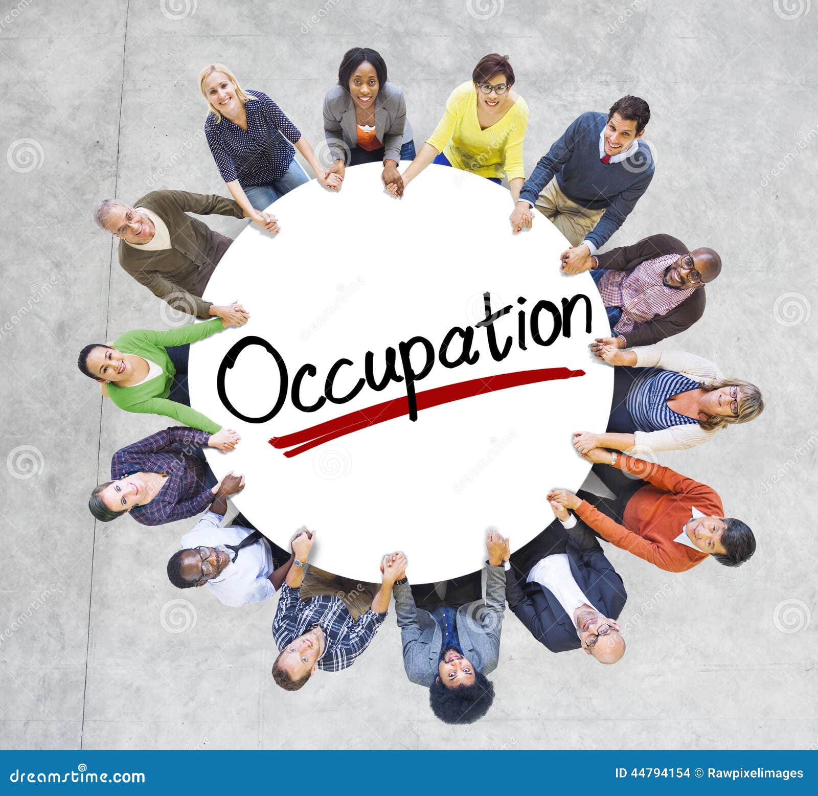 Aerial View of People and Occupation Concepts Stock Photo - Image of ...