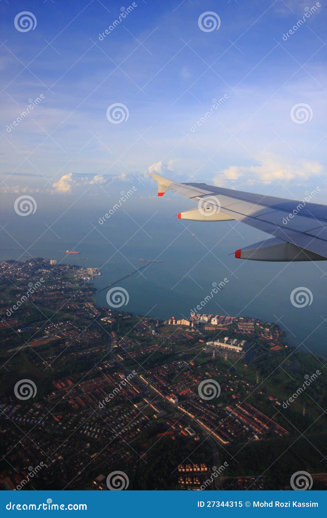 Aerial view from a plane stock image. Image of height - 27344315