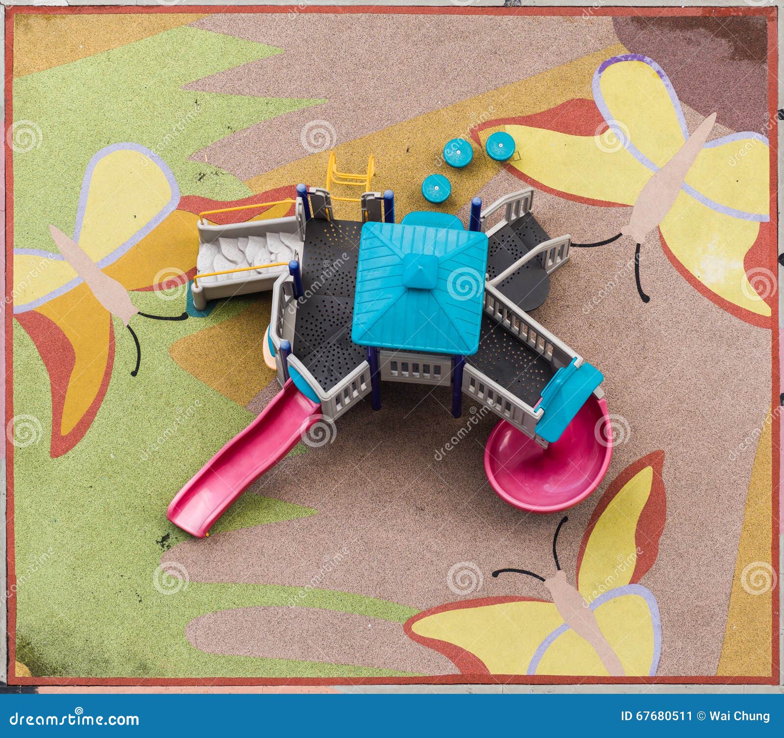 Aerial view of playground stock image. Image of play - 67680511