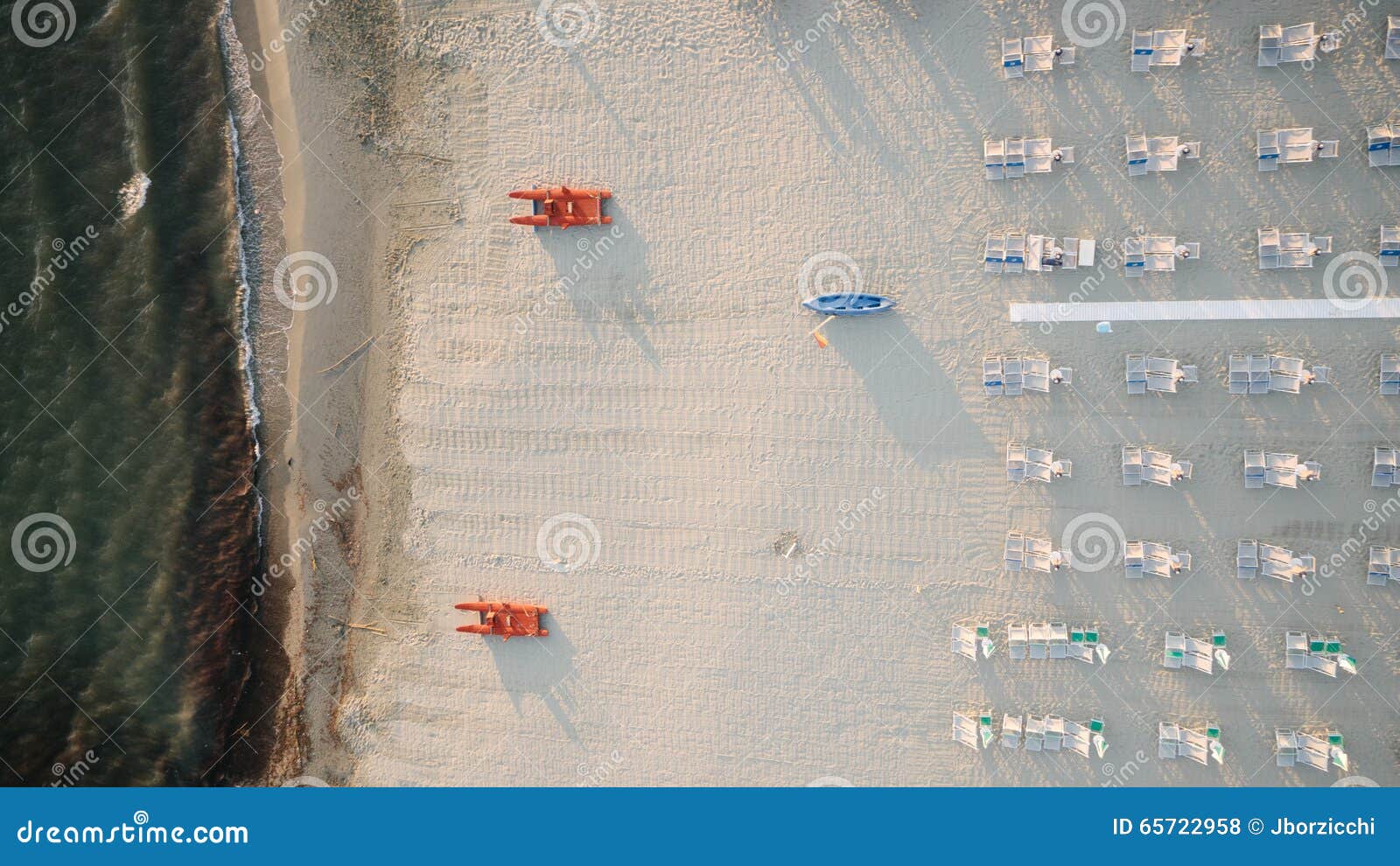 Aerial View of Private Beach Stock Photo - Image of tuscanian ...