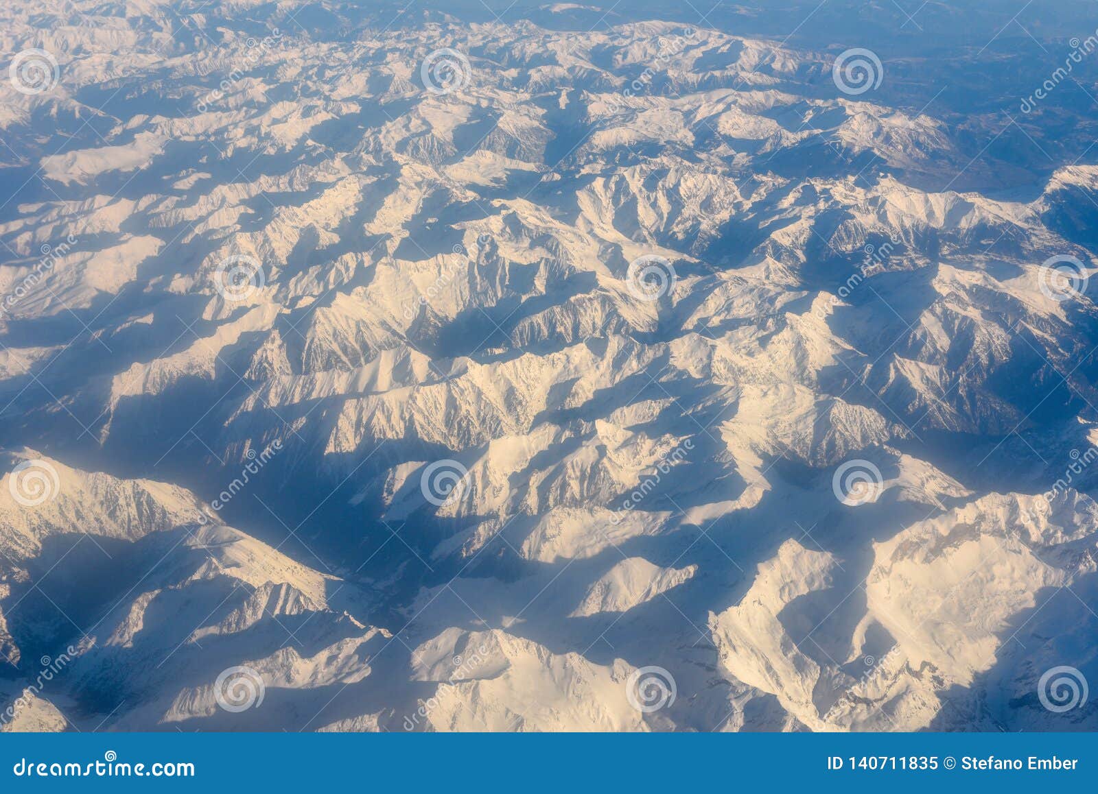 Aerial View of the Pyrenees Stock Image - Image of outdoor, background ...