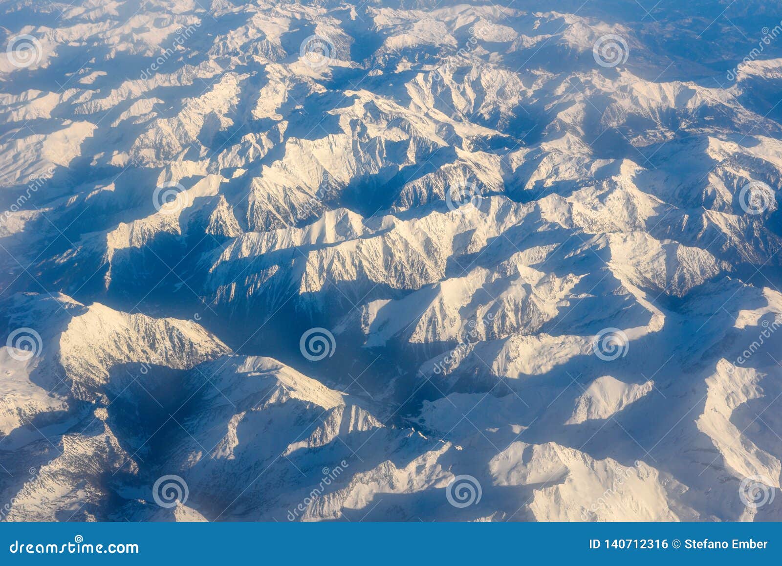 Aerial View of the Pyrenees Stock Photo - Image of outdoor, flying ...