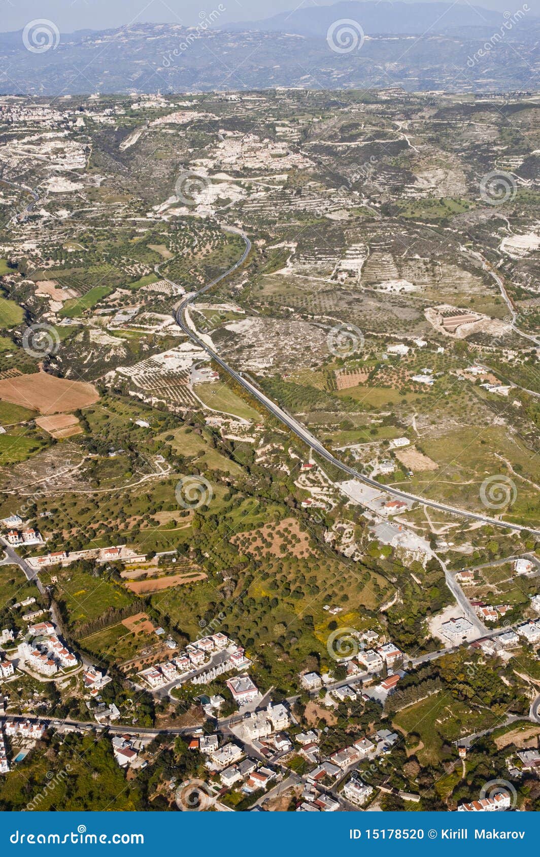 Aerial View of Residential Area Stock Photo - Image of relaxation ...