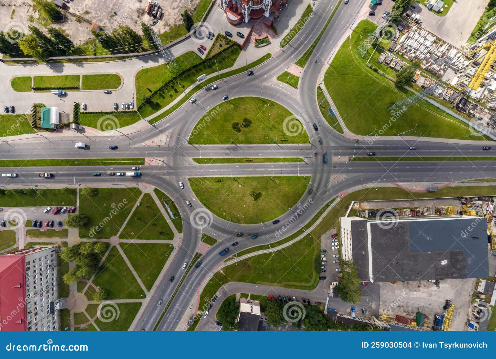 Aerial View of Road Interchange or Highway Intersection. Junction ... Aerial View of Road Interchange or Highway Intersection. Junction ...