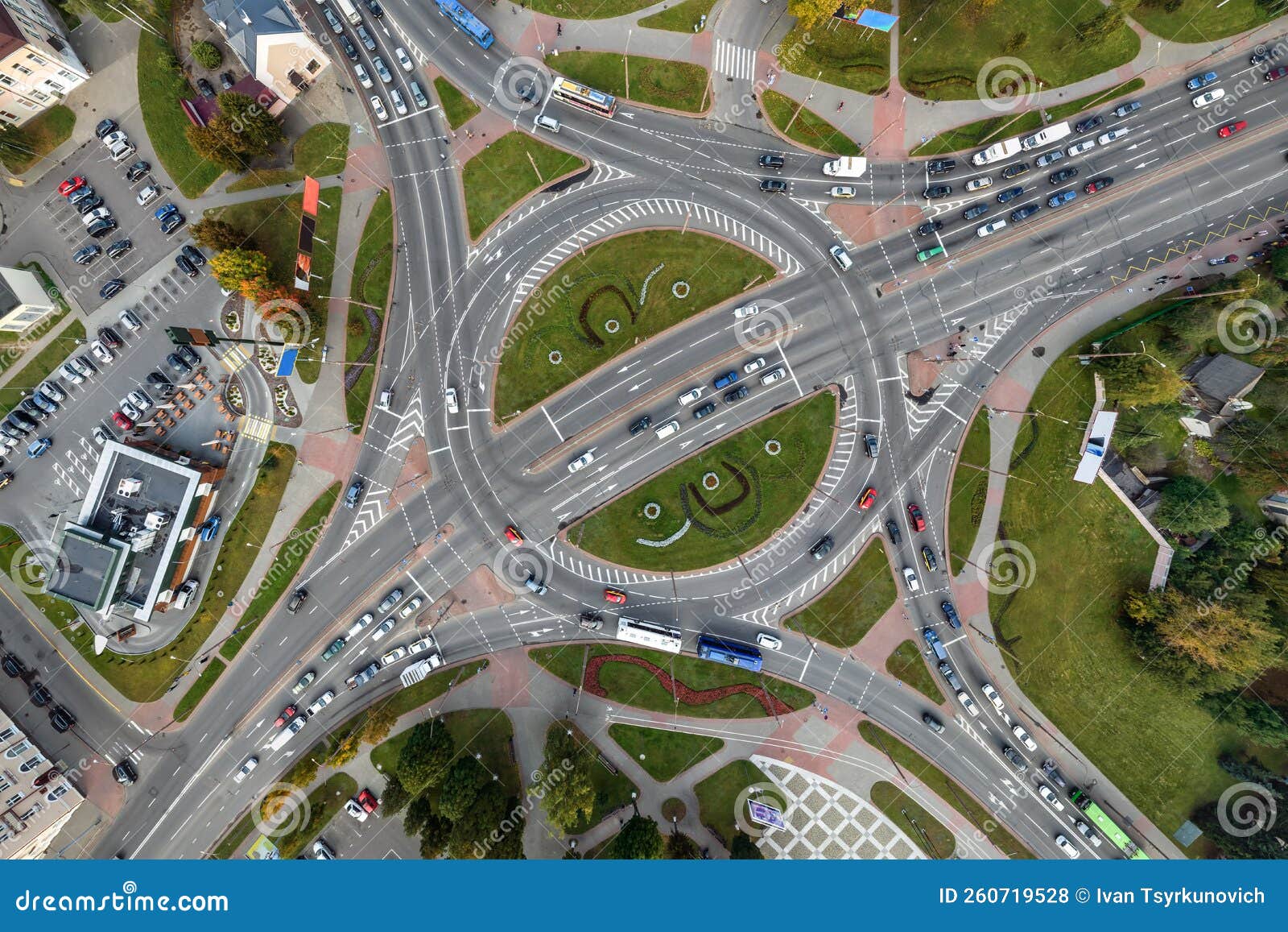 Aerial View of Road Interchange or Highway Intersection. Junction ... Aerial View of Road Interchange or Highway Intersection. Junction ...