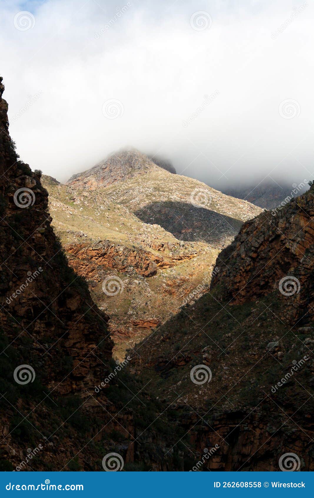 Aerial View of Rocky Mountain Landscape Stock Photo - Image of nature ...