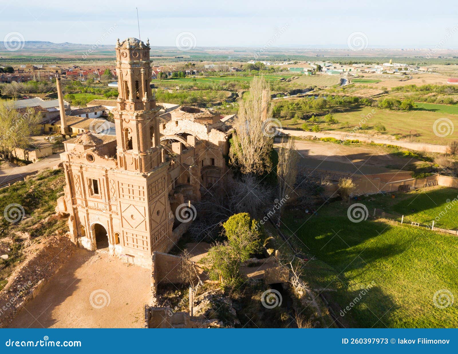 Aerial View of Ruins of Belchite Stock Image - Image of aerial, civil ... Aerial View of Ruins of Belchite Stock Image - Image of aerial, civil ...