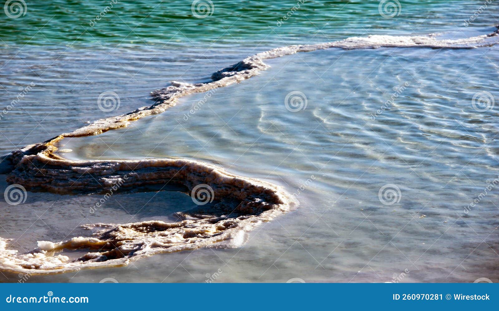 Aerial View of Saltwater Pool in the Ocean Stock Image - Image of ...