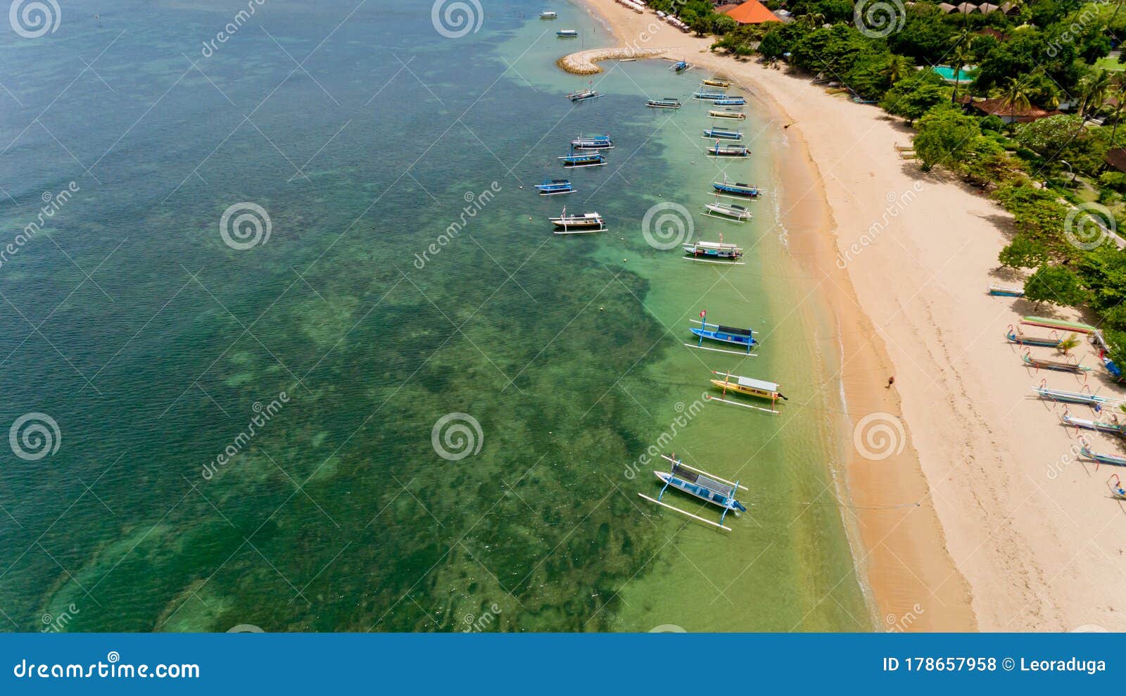 Aerial View of Sandy Beach. Stock Photo - Image of sandy, island: 178657958