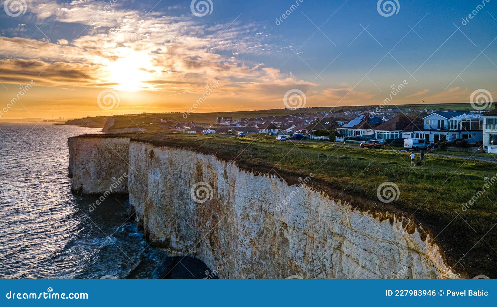 Aerial View of the Scenic Cliffs. Stock Photo - Image of tourism ...