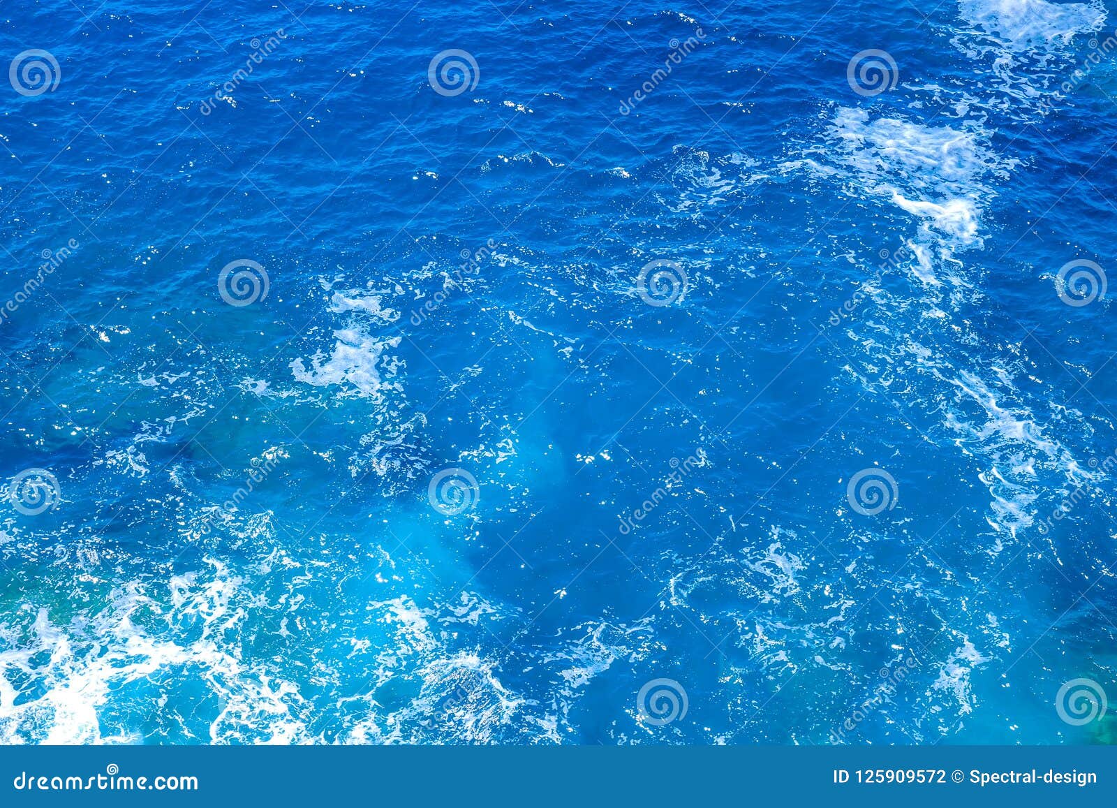 Aerial View of the Sea Surface Stock Photo - Image of deep, space ...