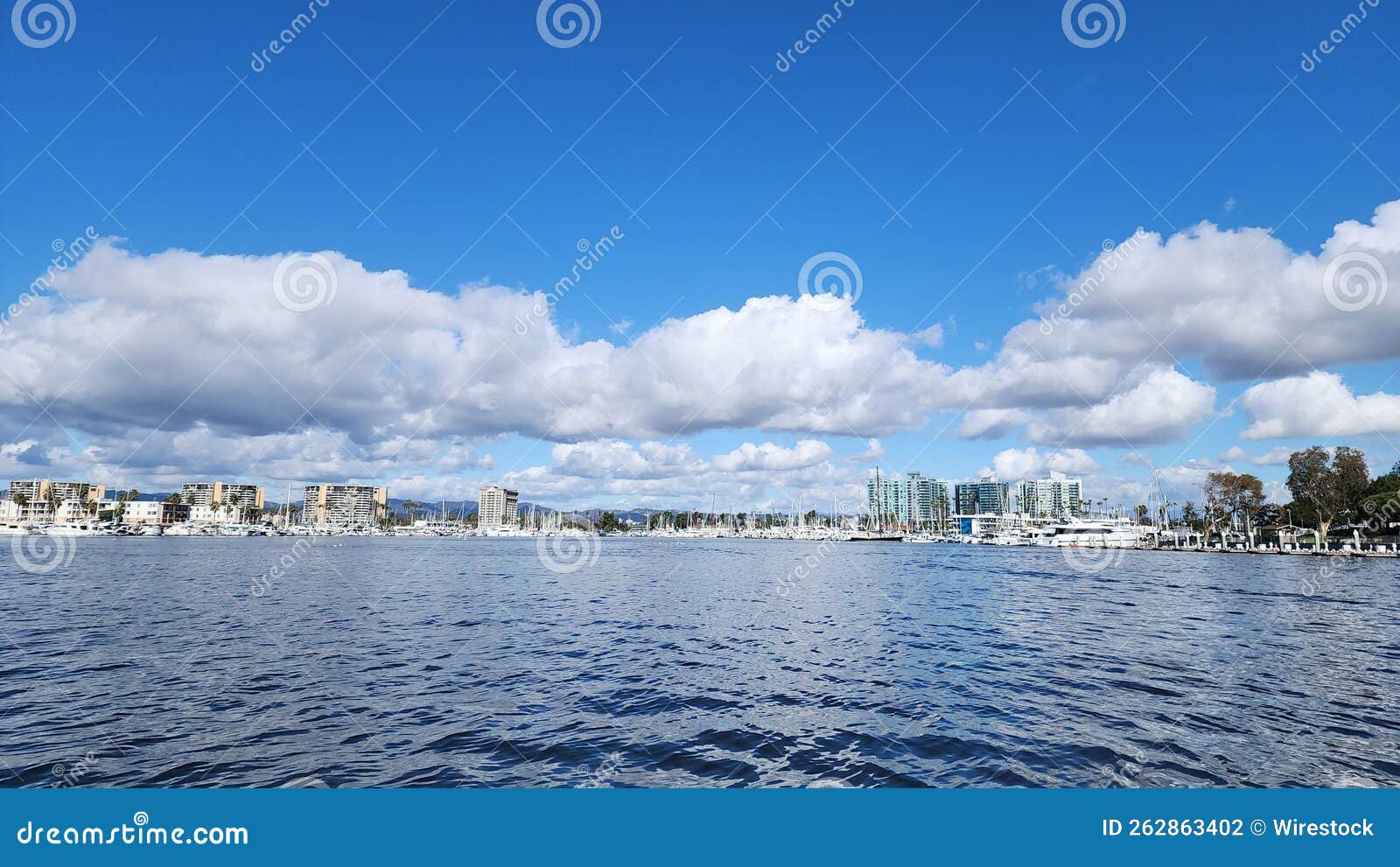 Aerial View of Sea Surrounded by Buildings Stock Photo - Image of beach ...