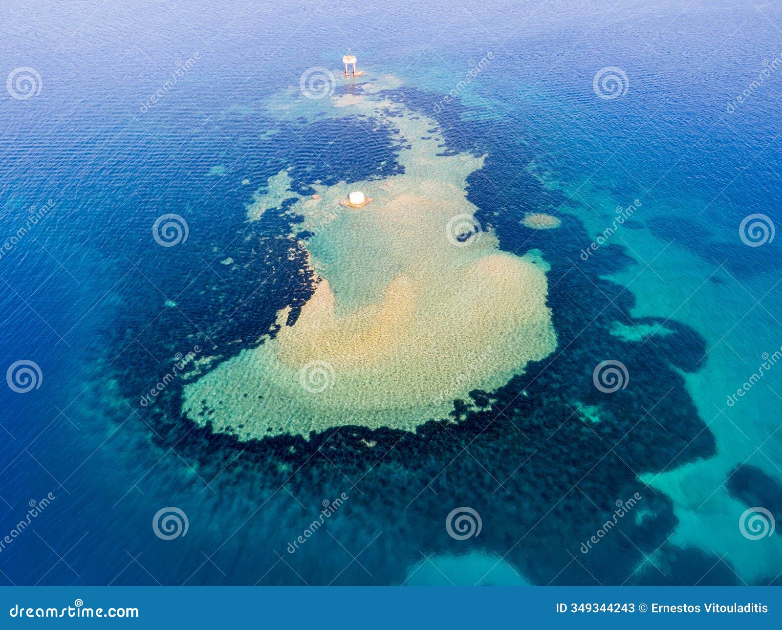 Shallow Reef In Wakatobi National Park Royalty-Free Stock Image ...