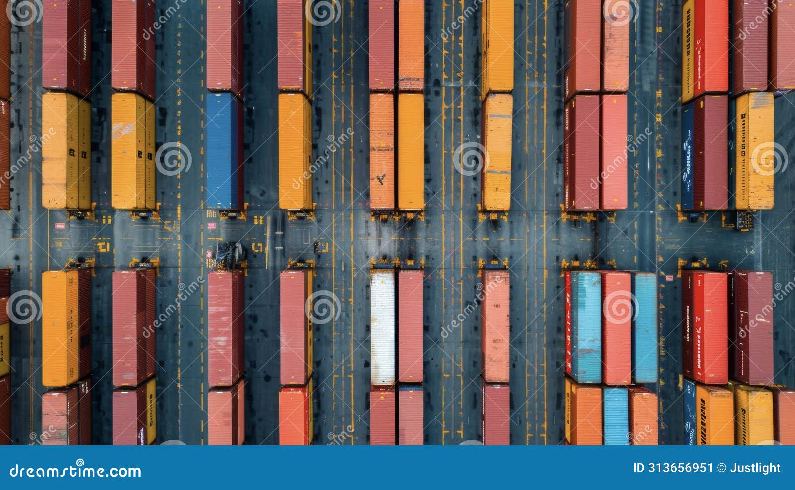 An Aerial View Showcases the Highly Efficient Automated Sorting System ...