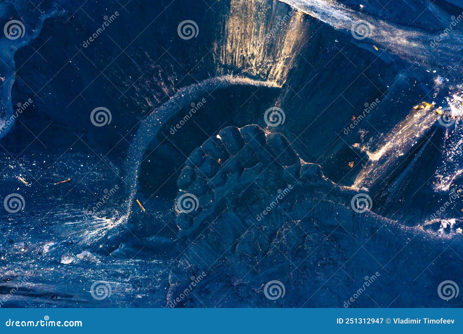 Aerial View. Storage on the Coast. a Place for the Storage of the Slag ...