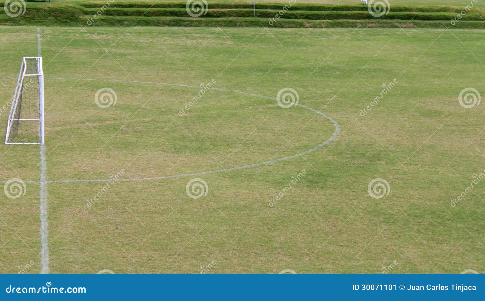 View of a soccer field stock image. Image of area, ground - 30071101