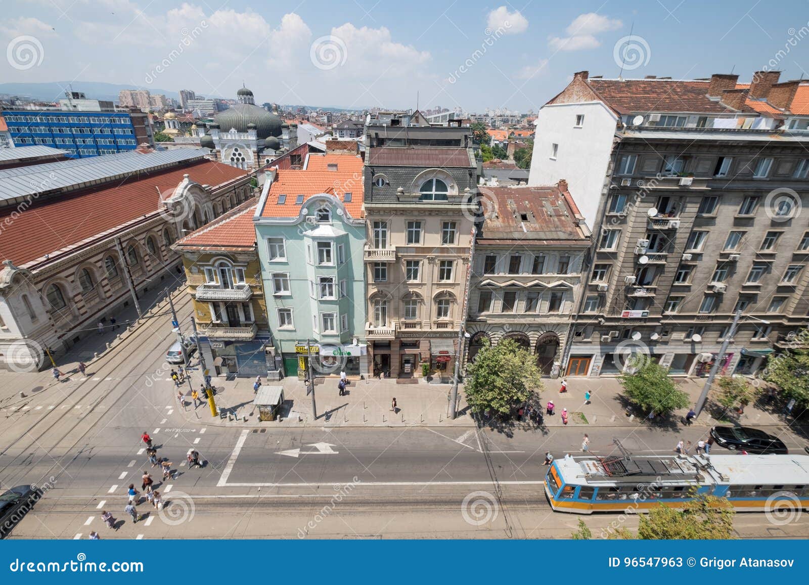 Sofia, Bulgaria Capital Downtown Editorial Stock Photo - Image of ...
