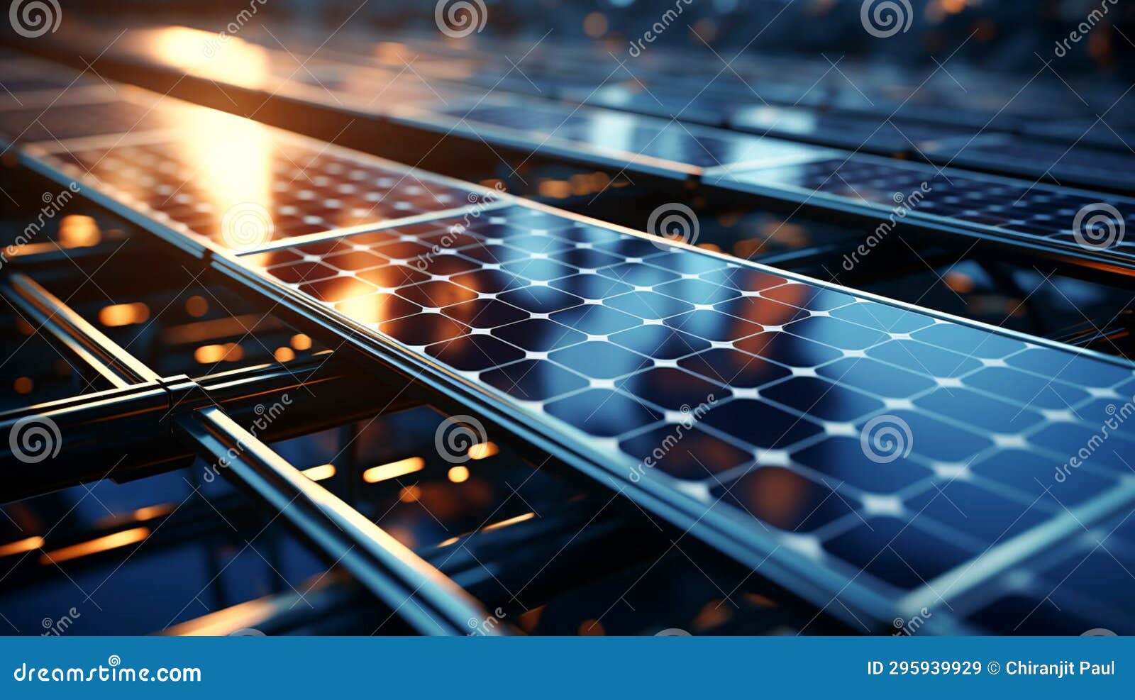 Aerial View of Solar Cells Panel Stock Image - Image of energy, cell ...