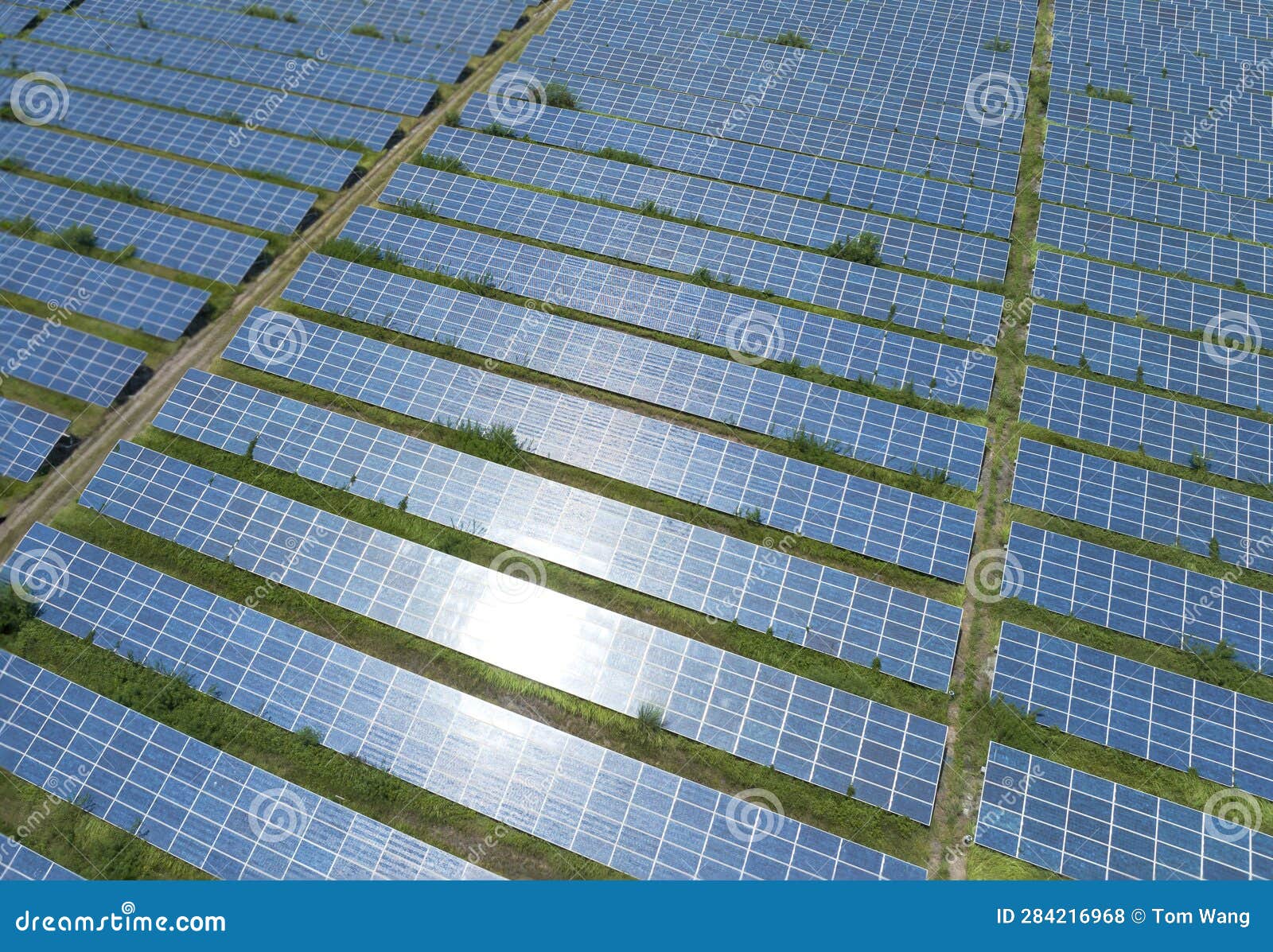 Aerial View of Solar Panels, Solar Farms Stock Photo - Image of solar ...