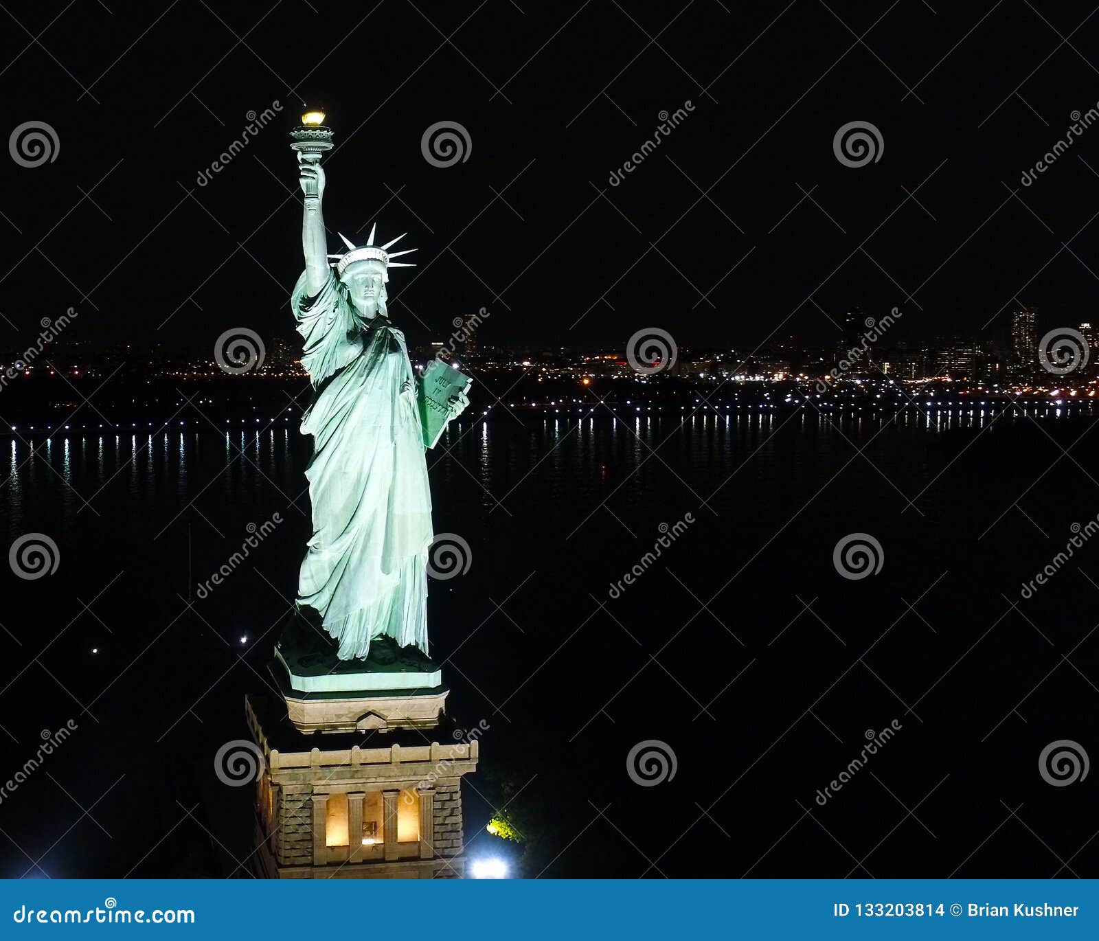 Aerial View of the Statue of Liberty Stock Photo - Image of september ... Aerial View of the Statue of Liberty Stock Photo - Image of september ...