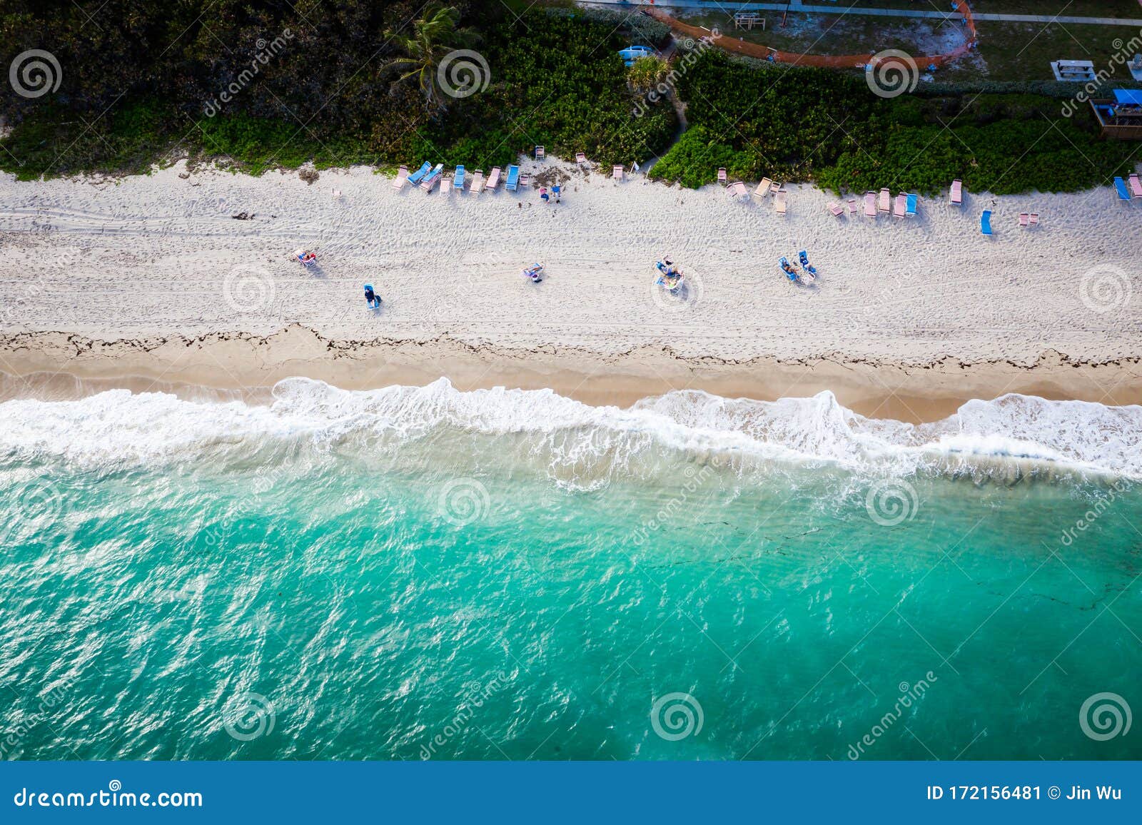 Beach scene stock image. Image of paradise, ocean, relaxing - 172156481
