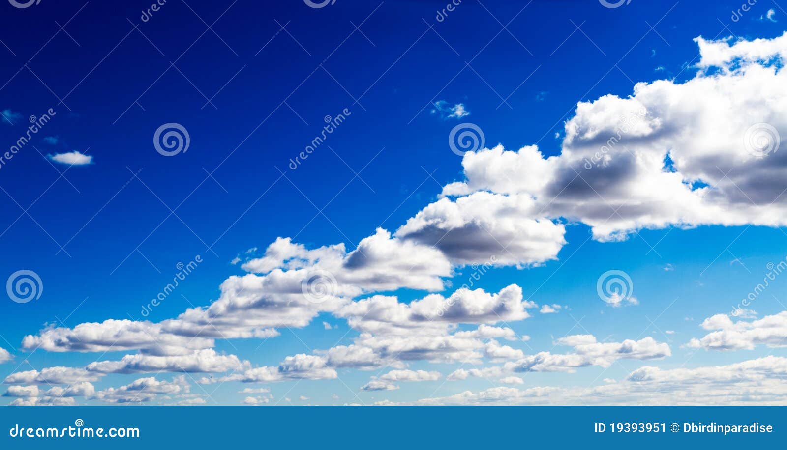 Vivid Blue Random Galaxy Or Nebula Pattern With Many White Spots Stock ...