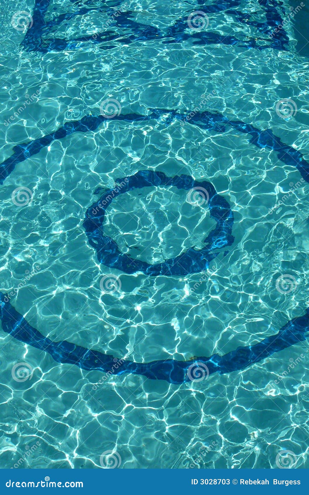 Aerial View of Swimming Pool Stock Image - Image of blue, pattern: 3028703