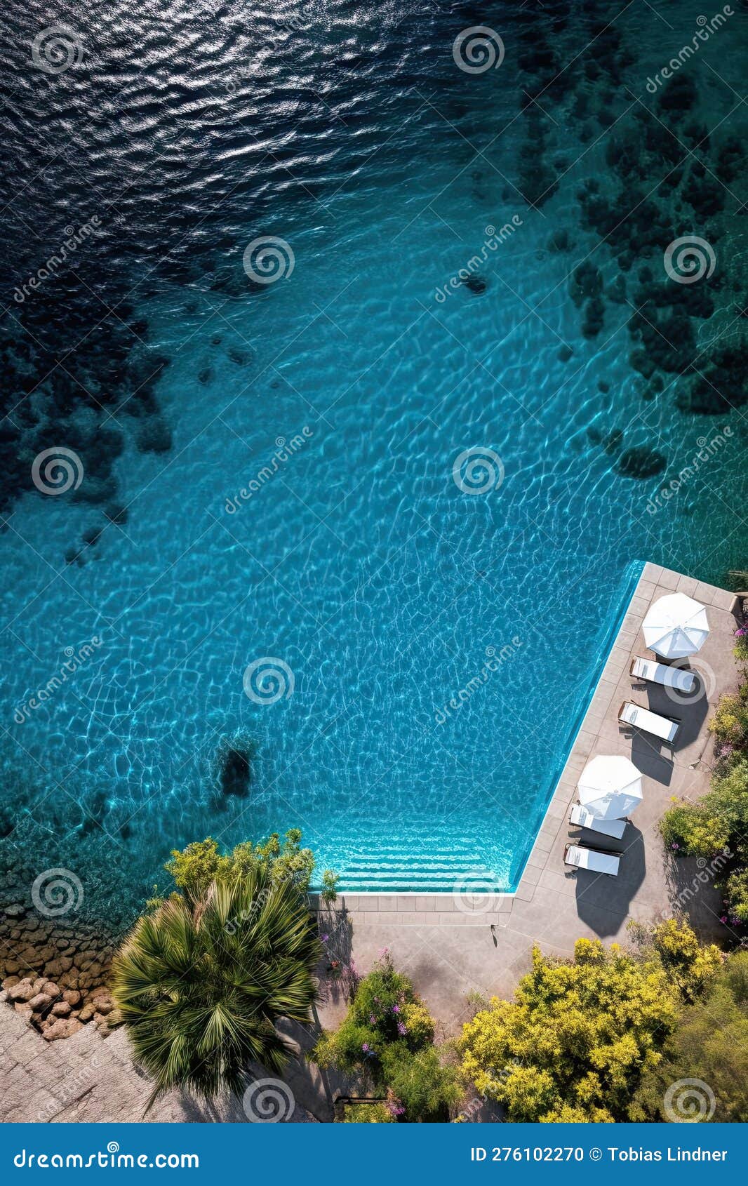 Aerial View of Swimming Pool in Luxury Hotel Resort, Greece. Stock ... Aerial View of Swimming Pool in Luxury Hotel Resort, Greece. Stock ...