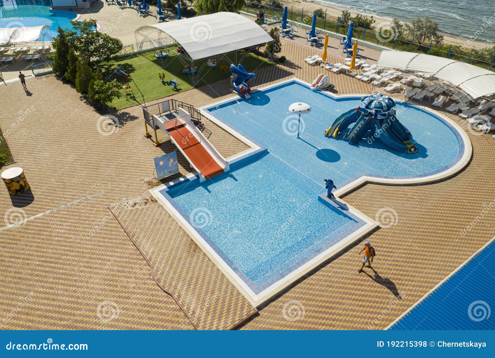 Aerial View of Swimming Pool on Day Stock Photo - Image of outdoors ...