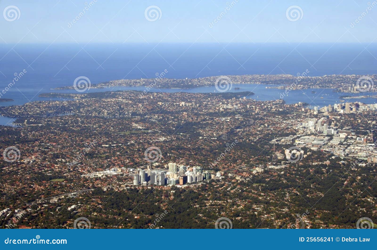 Aerial View of Sydney Australia Stock Image - Image of outdoors, city ...