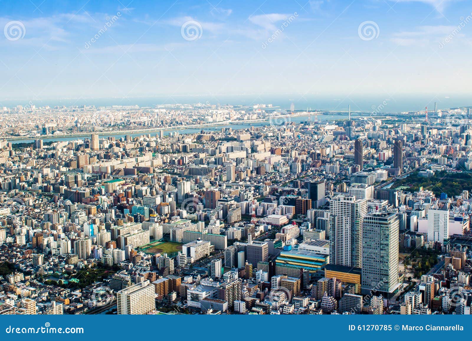 Aerial View of Tokyo, Japan Stock Image - Image of destination ...